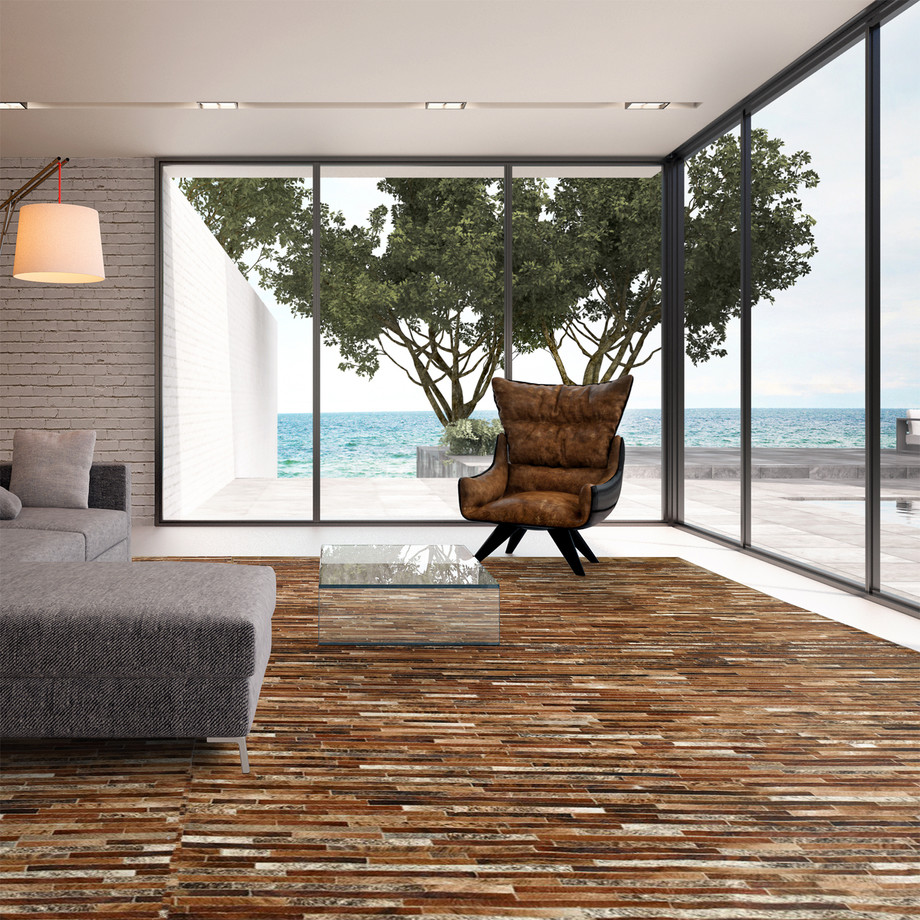 Cowhide Gallery - Modern, Geometric Cowhide Rugs - Touch of Modern