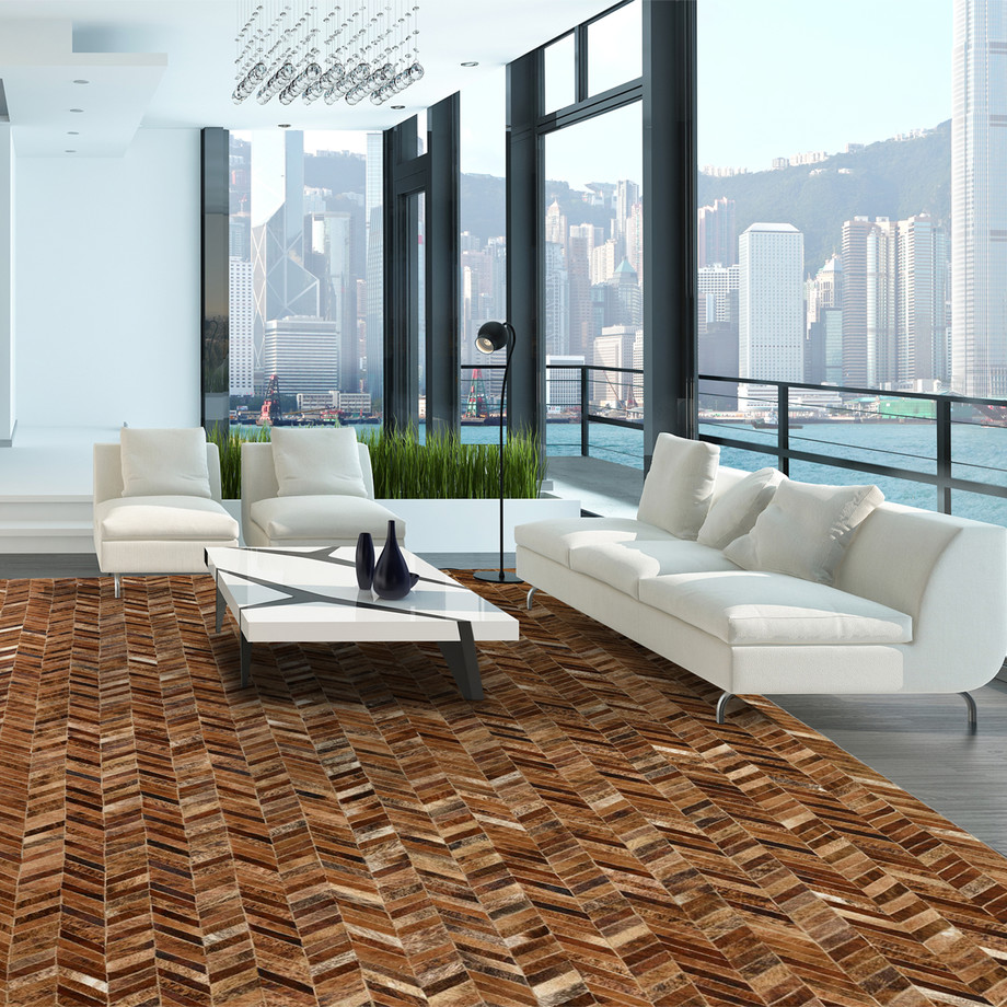 Cowhide Gallery - Modern, Geometric Cowhide Rugs - Touch of Modern