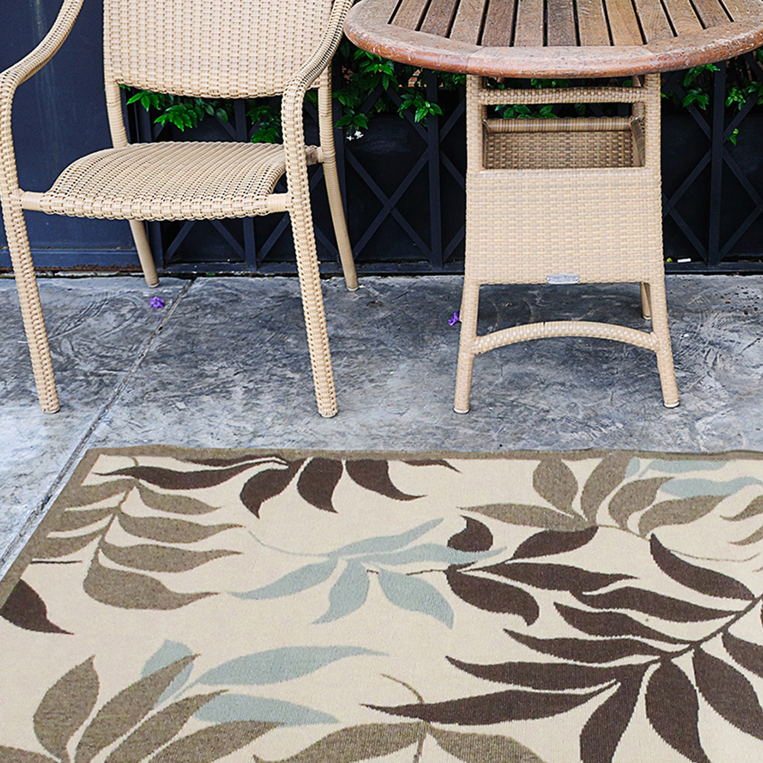 Verandah // Dark Brown + Ivory - Ecarpet Gallery - Touch of Modern