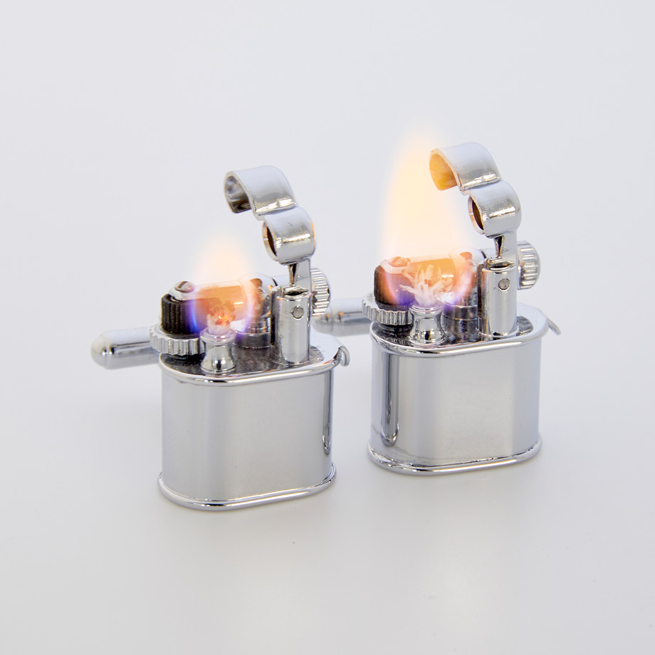 YOU gNeek - Working Cufflink Lighters - Touch of Modern
