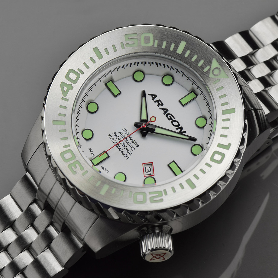 Aragon - Abalone Dive Watches - Touch of Modern