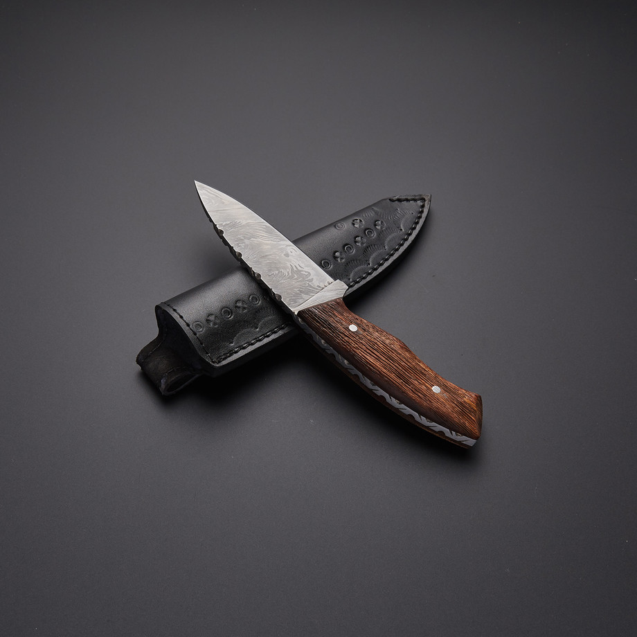RaB Cutlery World - Impressive D2 + Damascus Blades - Touch of Modern