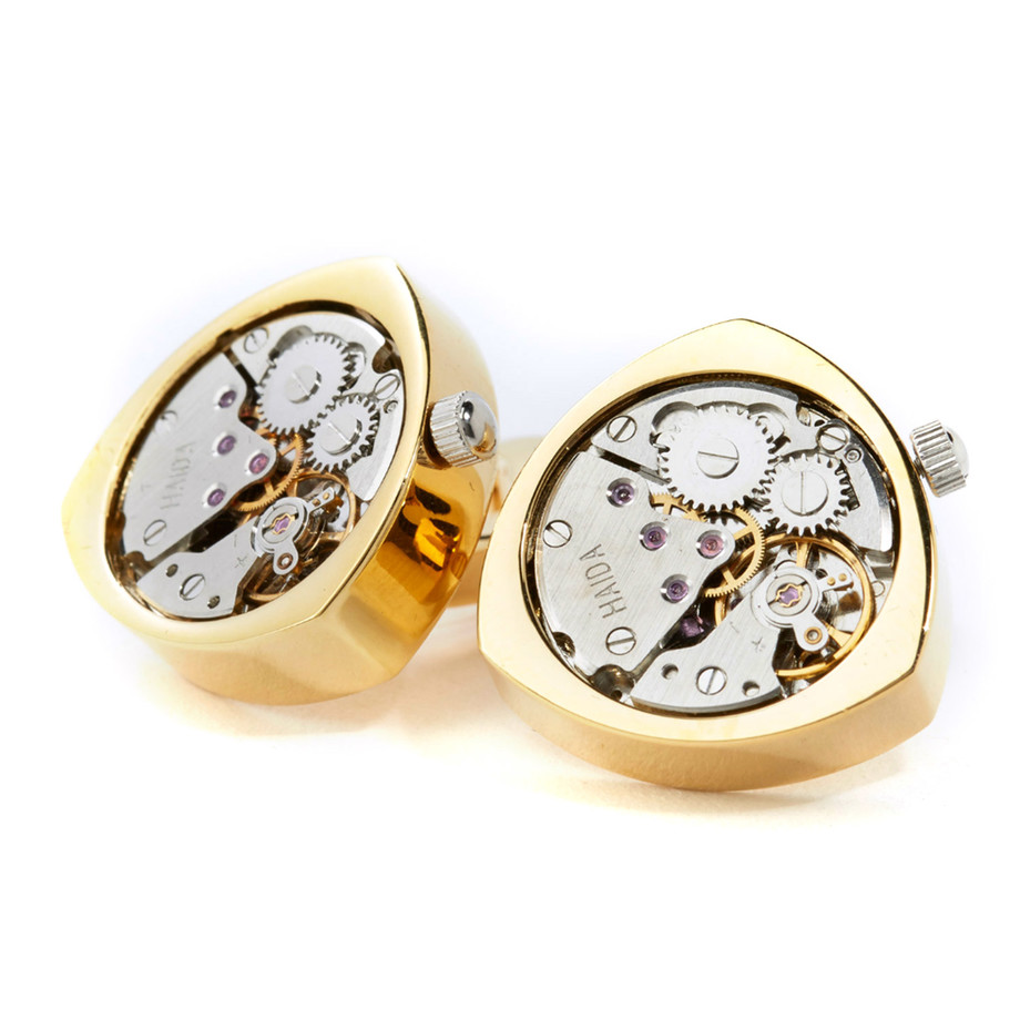Skeleton Watch Cufflinks - Cufflinks With Moving Parts - Touch of Modern