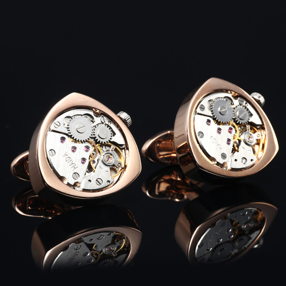 Skeleton Watch Cufflinks - Cufflinks With Moving Parts - Touch of Modern