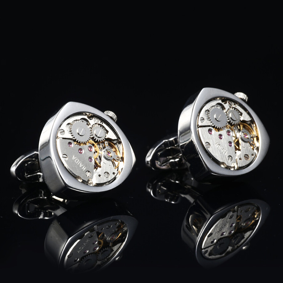 Skeleton Watch Cufflinks - Cufflinks With Moving Parts - Touch of Modern