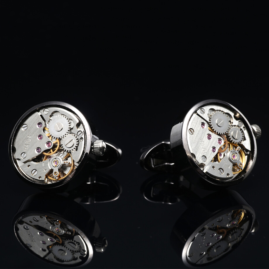 Skeleton Watch Cufflinks - Cufflinks With Moving Parts - Touch of Modern