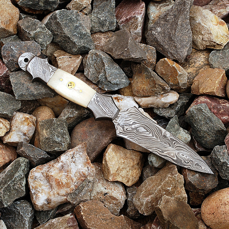 Flint Rock Blades - Damascus Knives - Touch of Modern