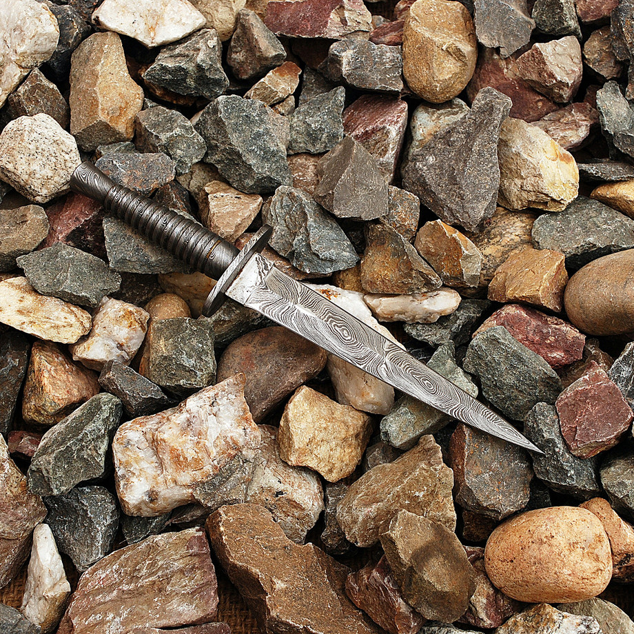 Flint Rock Blades - Damascus Knives - Touch of Modern