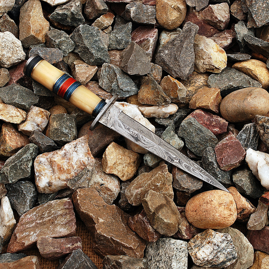 Flint Rock Blades - Damascus Knives - Touch of Modern