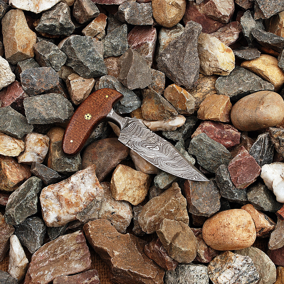 Flint Rock Blades - Damascus Knives - Touch of Modern