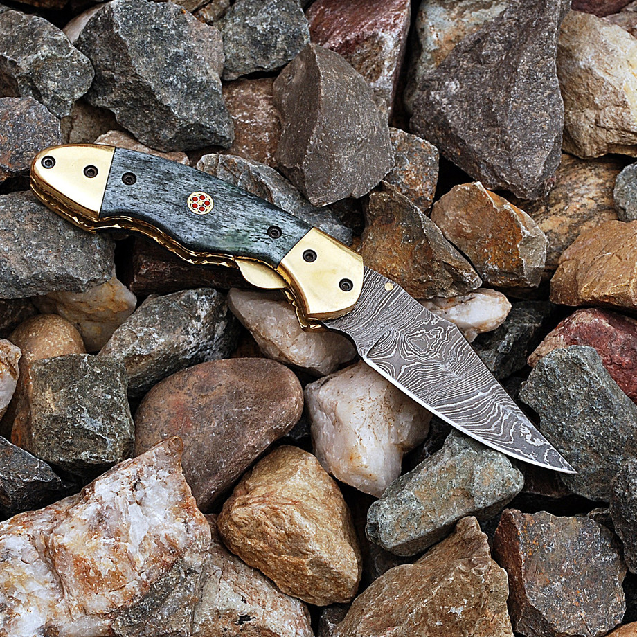 Flint Rock Blades - Damascus Knives - Touch of Modern