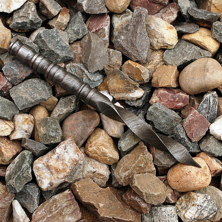 Flint Rock Blades - Damascus Knives - Touch of Modern