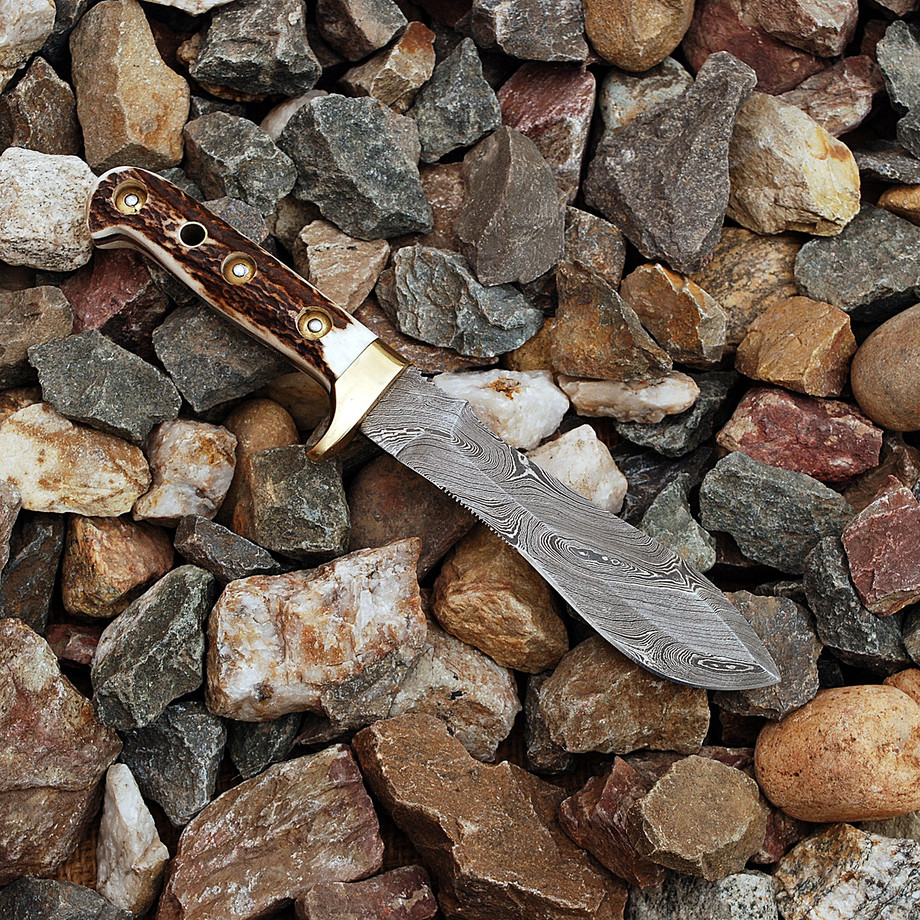 Flint Rock Blades - Damascus Knives - Touch of Modern