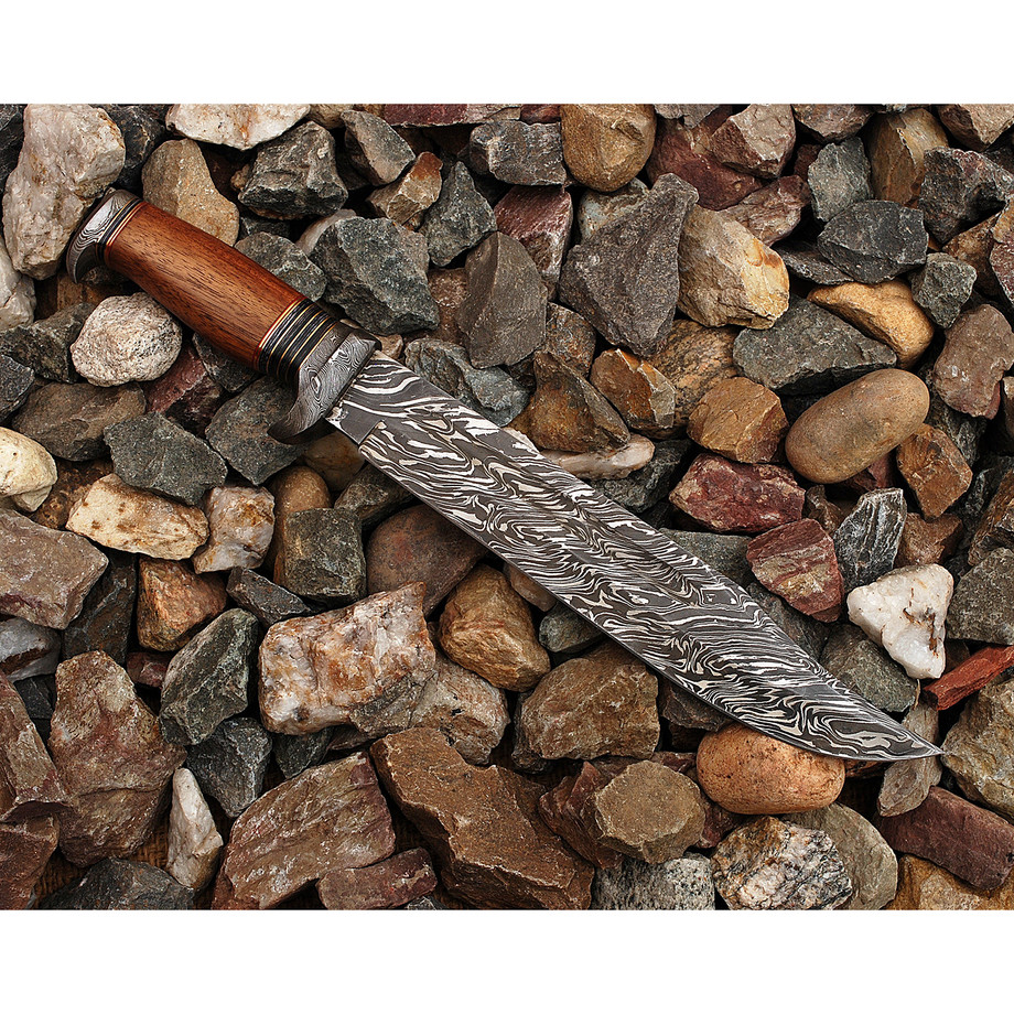 Flint Rock Blades - Damascus Knives - Touch of Modern