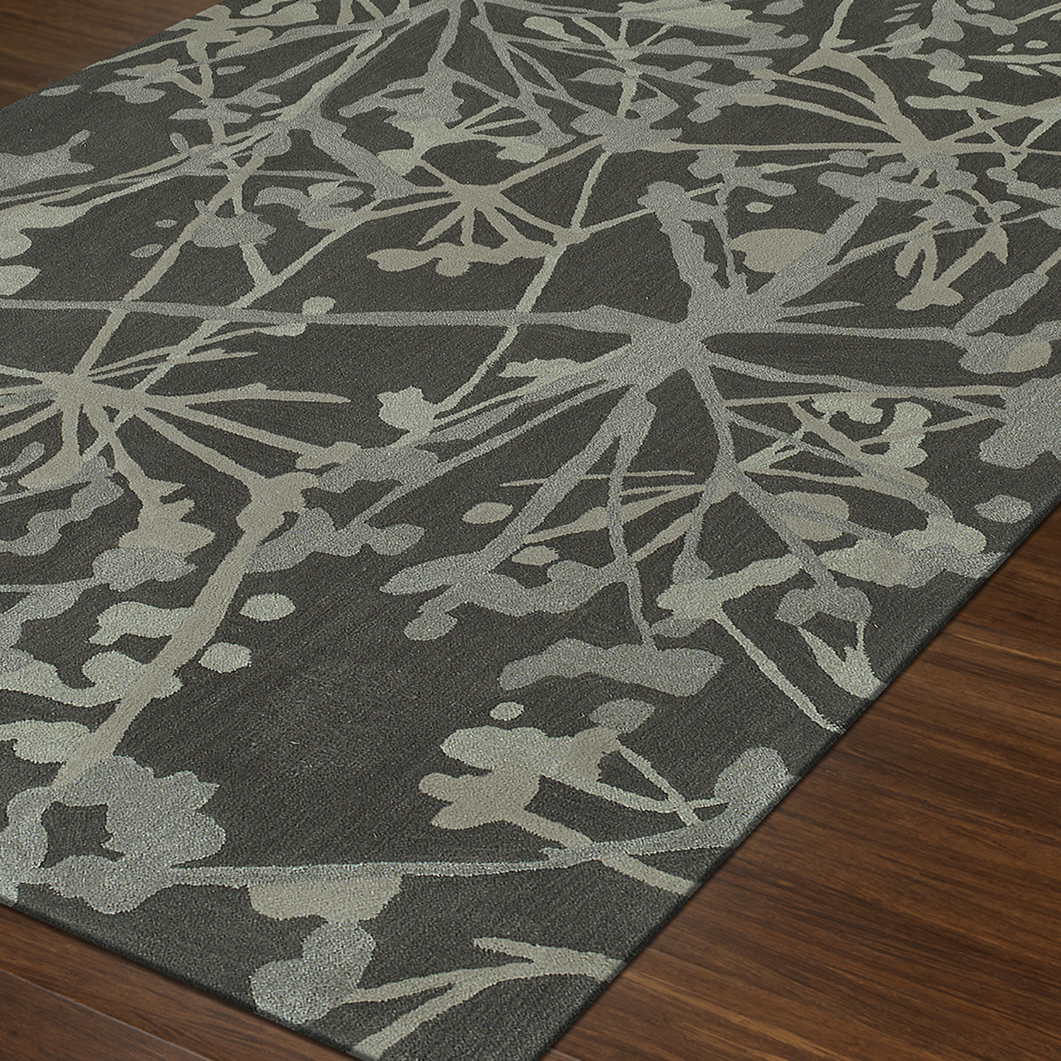 Zenith // Abstract Grey + Taupe Nature Area Rug (5' x 7'6) - Dalyn Rug ...