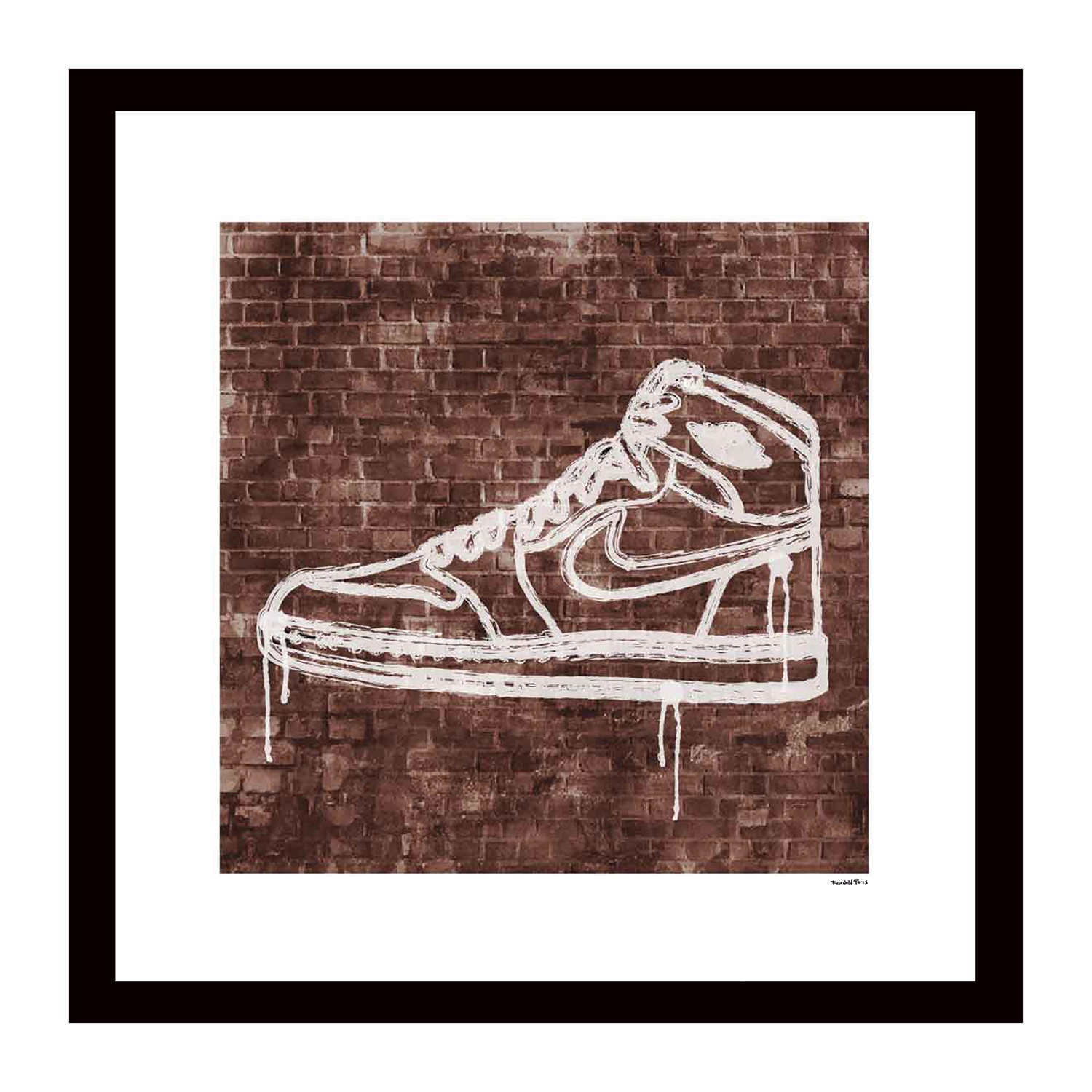 Brick Drip Kick (12"W x 12"H) - The Fairchild Kicks Collection - Touch ...