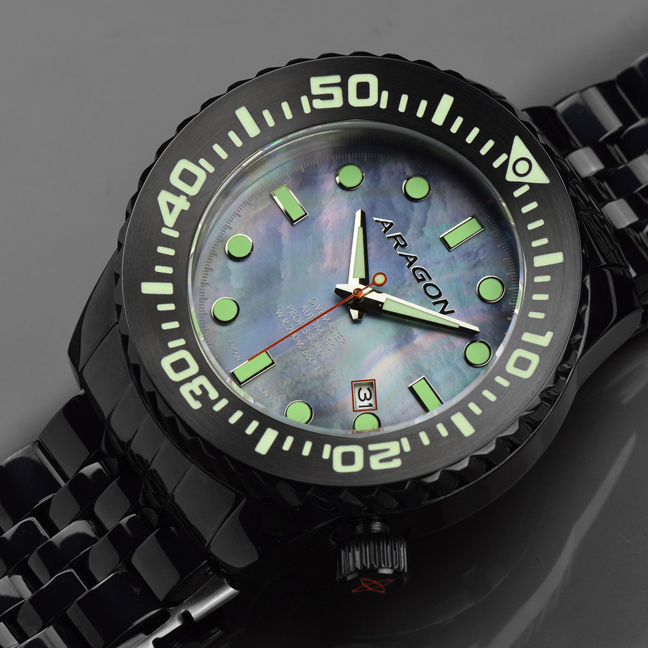 Aragon - Dazzling Abalone Watches - Touch of Modern