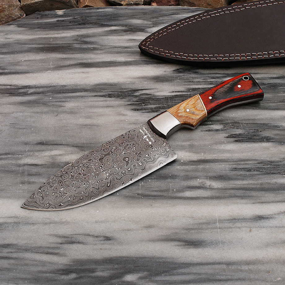 Flint Rock Blades - Damascus Kitchen Knives - Touch of Modern