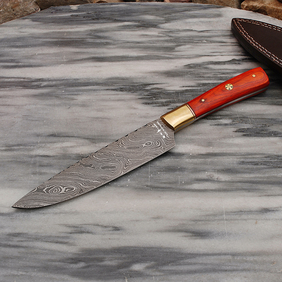 Flint Rock Blades - Damascus Kitchen Knives - Touch of Modern