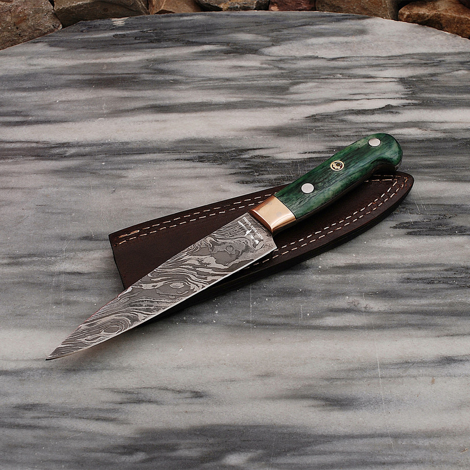Flint Rock Blades - Damascus Kitchen Knives - Touch of Modern