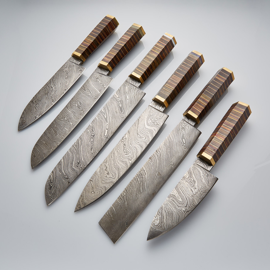 Deer Custom - Damascus Steak & Kitchen Knives - Touch of Modern