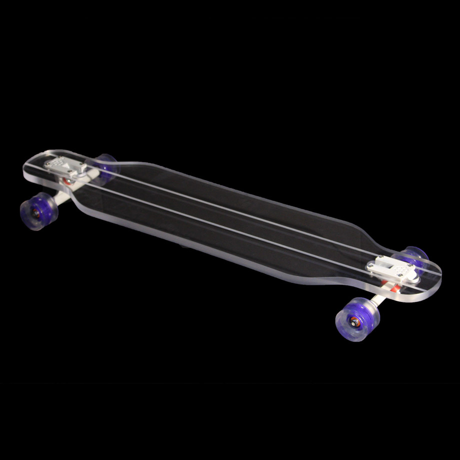 Ghost Long Board - Transparent LED Skateboards - Touch of Modern