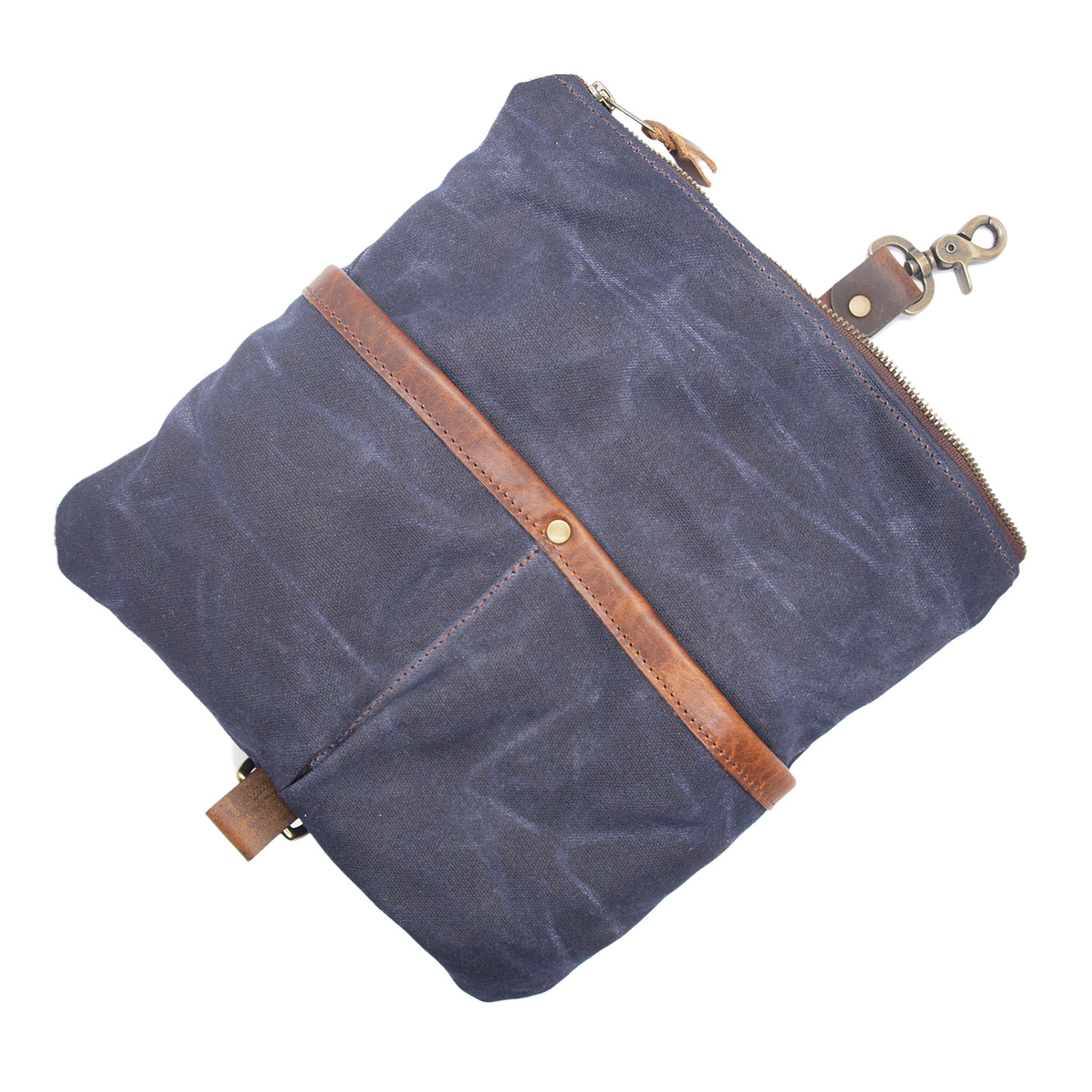 Roll Top Dopp Kit // Navy - LM Products - Touch of Modern