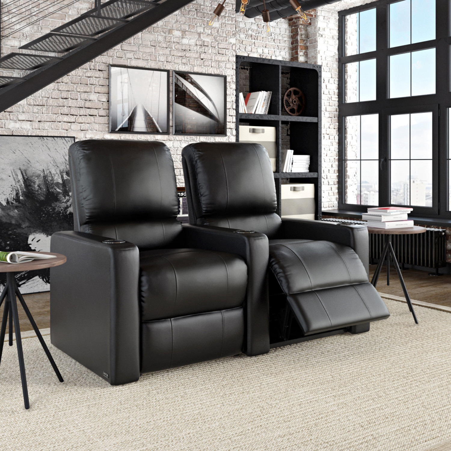 Octane Charger XS300 Theater Recliners (Set of 2) - Octane Seating ...