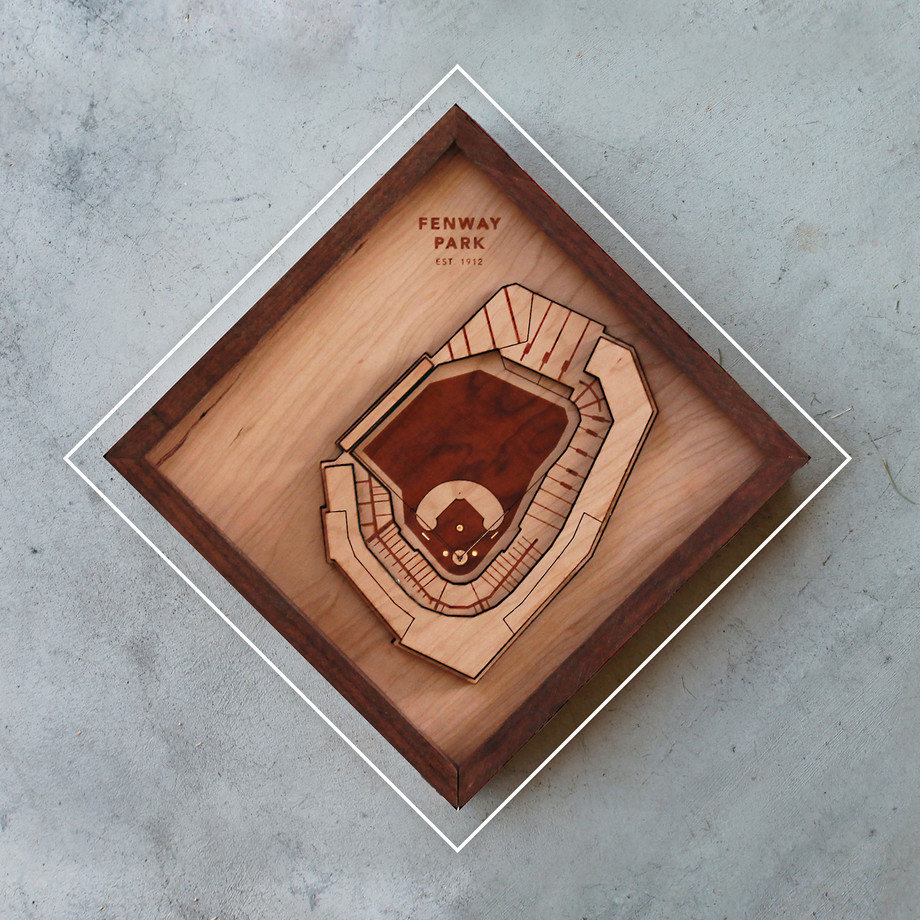 Stadium Graph - Baseball Stadium Art - Touch of Modern
