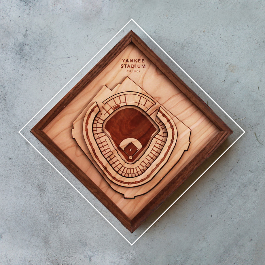 Stadium Graph - Baseball Stadium Art - Touch of Modern