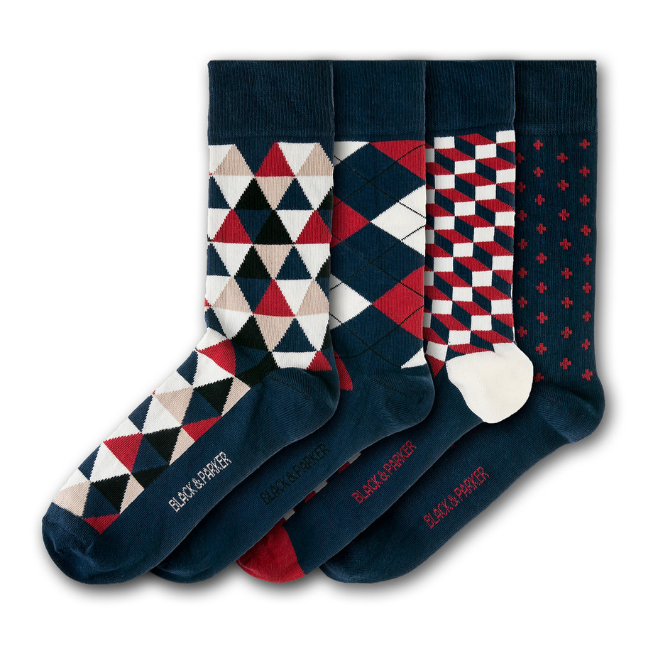 Black & Parker - Funky English Socks - Touch of Modern