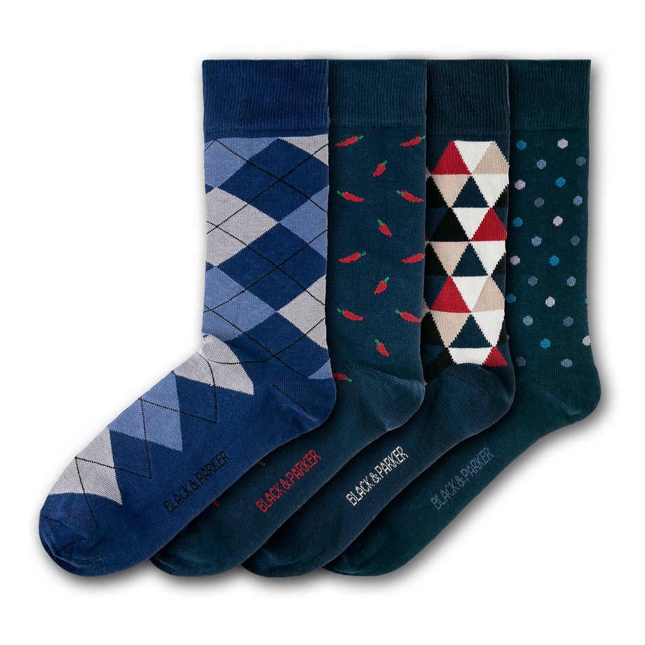 Black & Parker - Funky English Socks - Touch of Modern