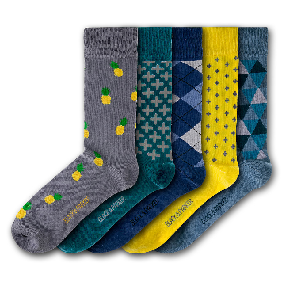 Black & Parker - Funky English Socks - Touch of Modern