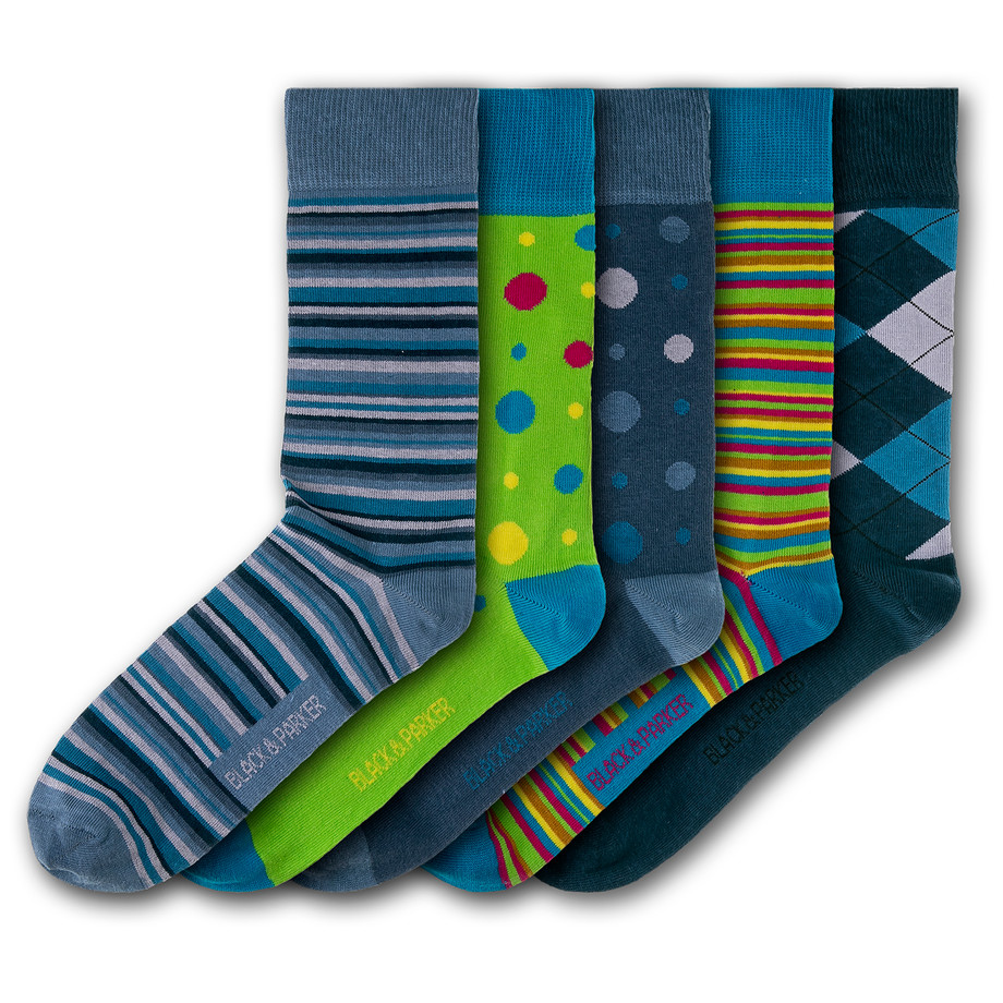 Black & Parker - Funky English Socks - Touch of Modern