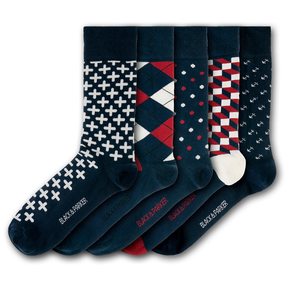 Black & Parker - Funky English Socks - Touch of Modern