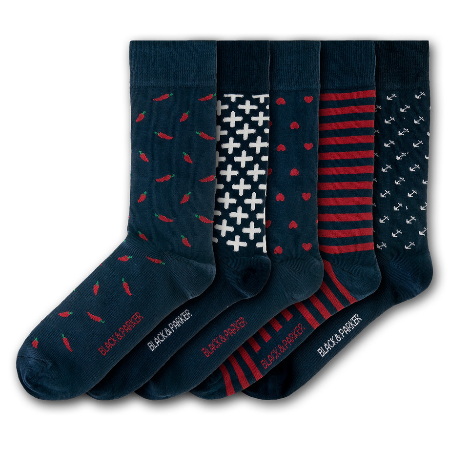 Black & Parker - Funky English Socks - Touch of Modern