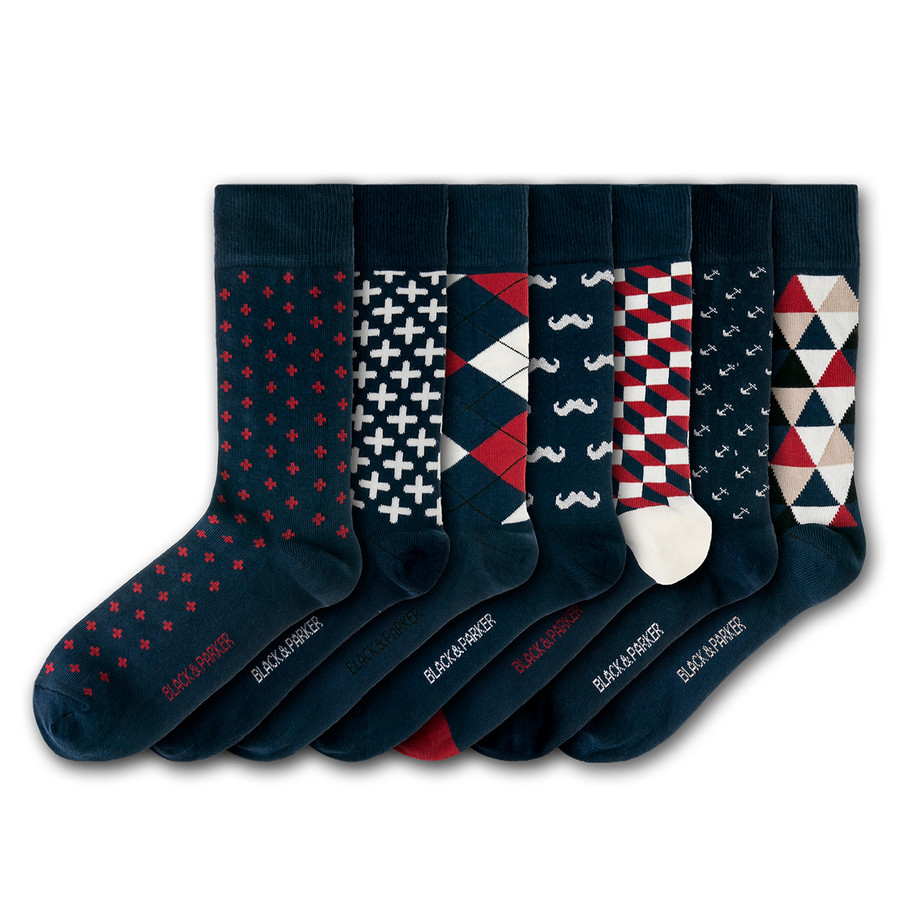 Black & Parker - Funky English Socks - Touch of Modern