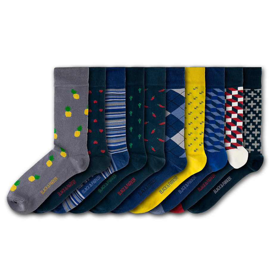 Black & Parker - Funky English Socks - Touch of Modern