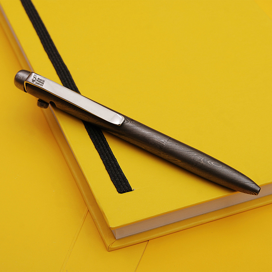 Black Forge - Damascus + Anodized Pens - Touch of Modern
