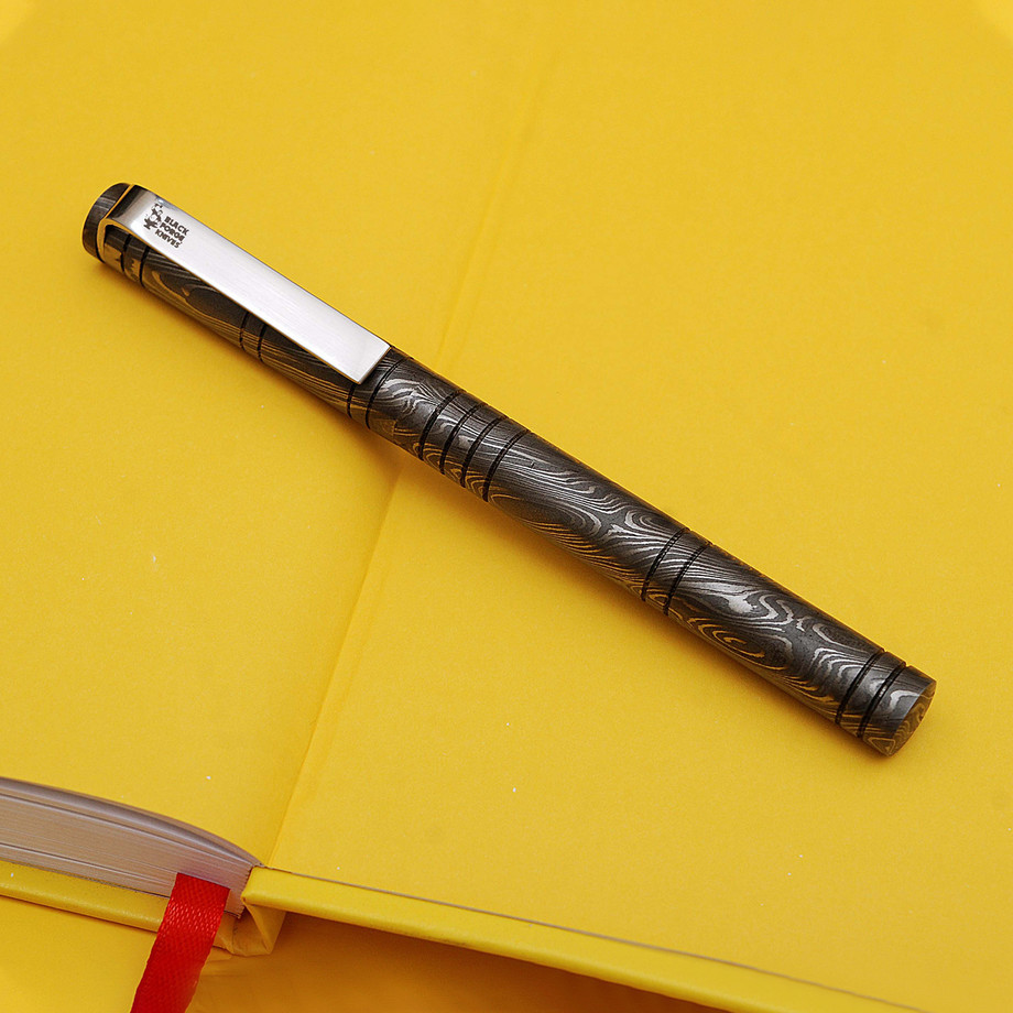 Black Forge - Damascus + Anodized Pens - Touch of Modern