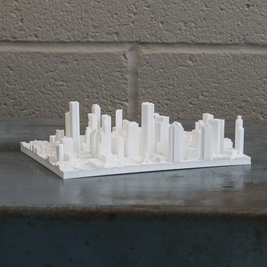 3D Printed Skylines - Intricately Detailed Scale Models - Touch of Modern