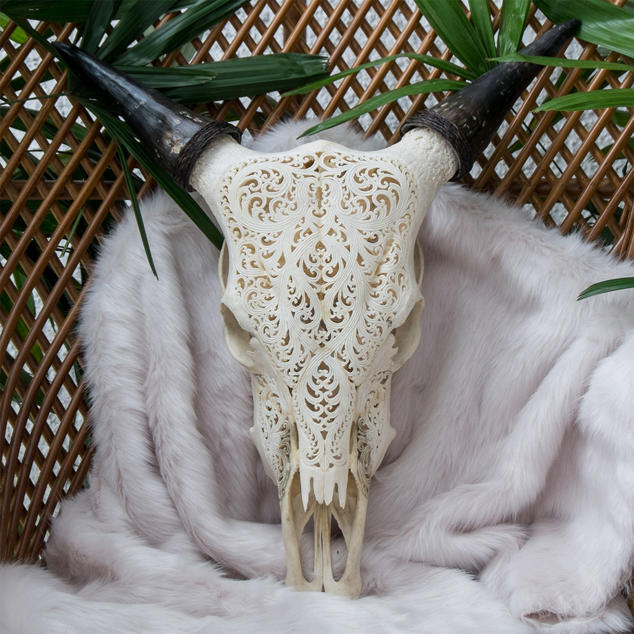 Aureus Skulls - Hand Carved By Balinese Masters - Touch of Modern