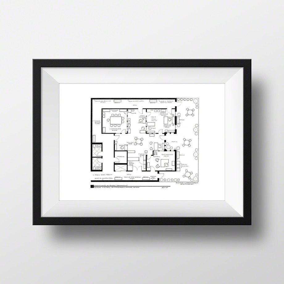 Fantasy Floorplans - Pop Culture Blueprint Art - Touch of Modern