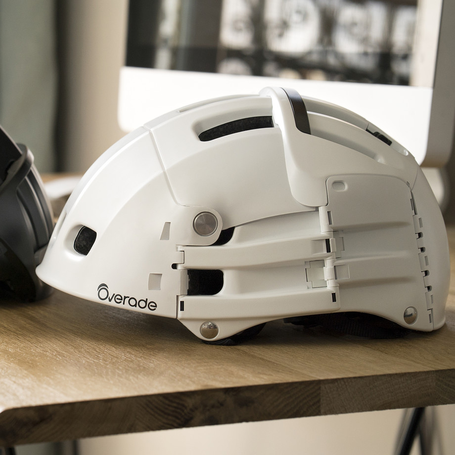 Overade - Sleek Foldable Cycling Helmets - Touch of Modern