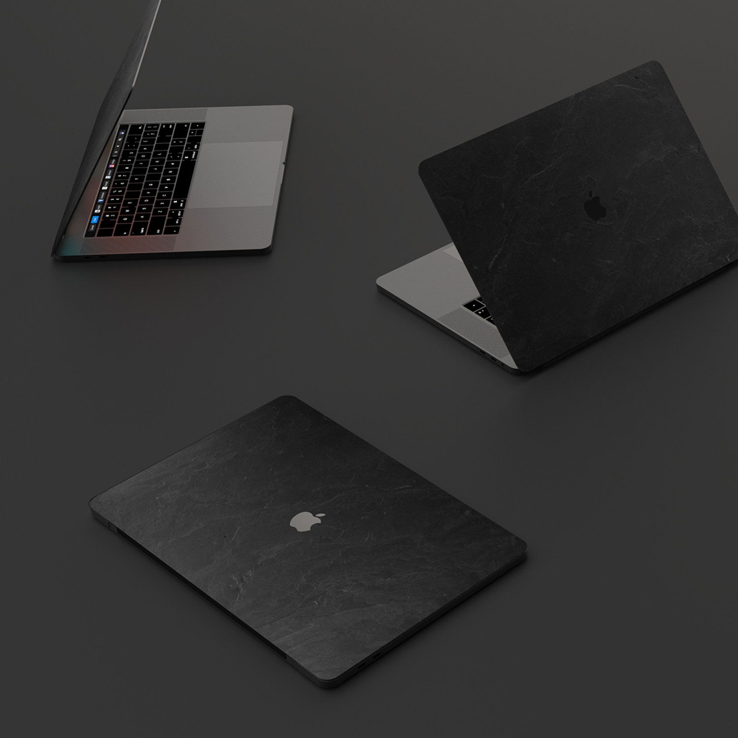 The Slate Skin // Black Impact (MacBook Air 13 New (2018)) - Roxxlyn ...