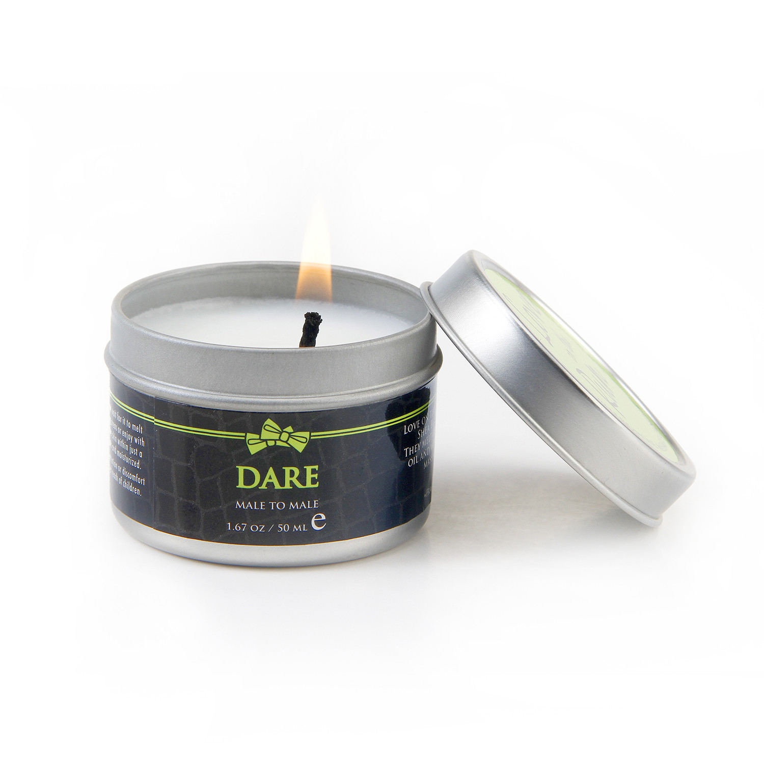 Mini Pheromone Massage Candle Dare Male Attract Male Eye Of