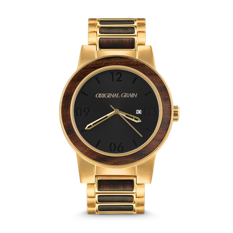 Original Grain - Unique Hardwood + Steel Timepieces - Touch of Modern