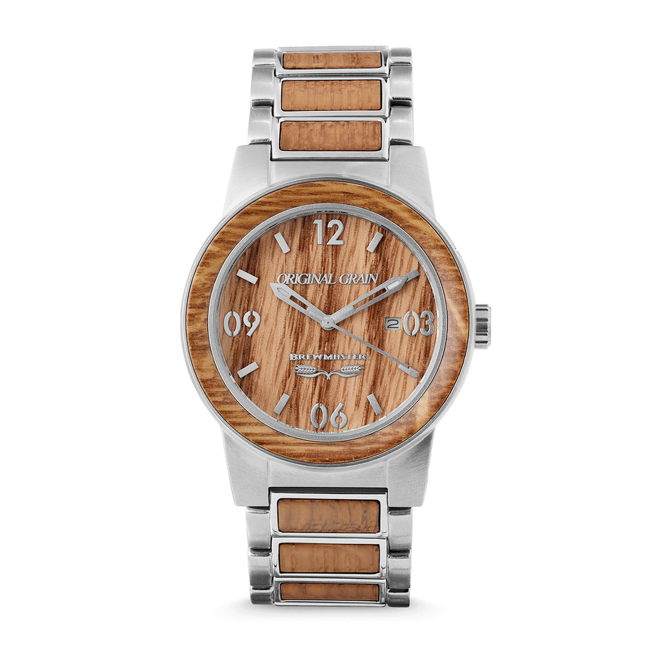 Original Grain - Unique Hardwood + Steel Timepieces - Touch of Modern