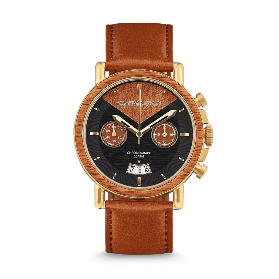 Original Grain - Unique Hardwood + Steel Timepieces - Touch of Modern