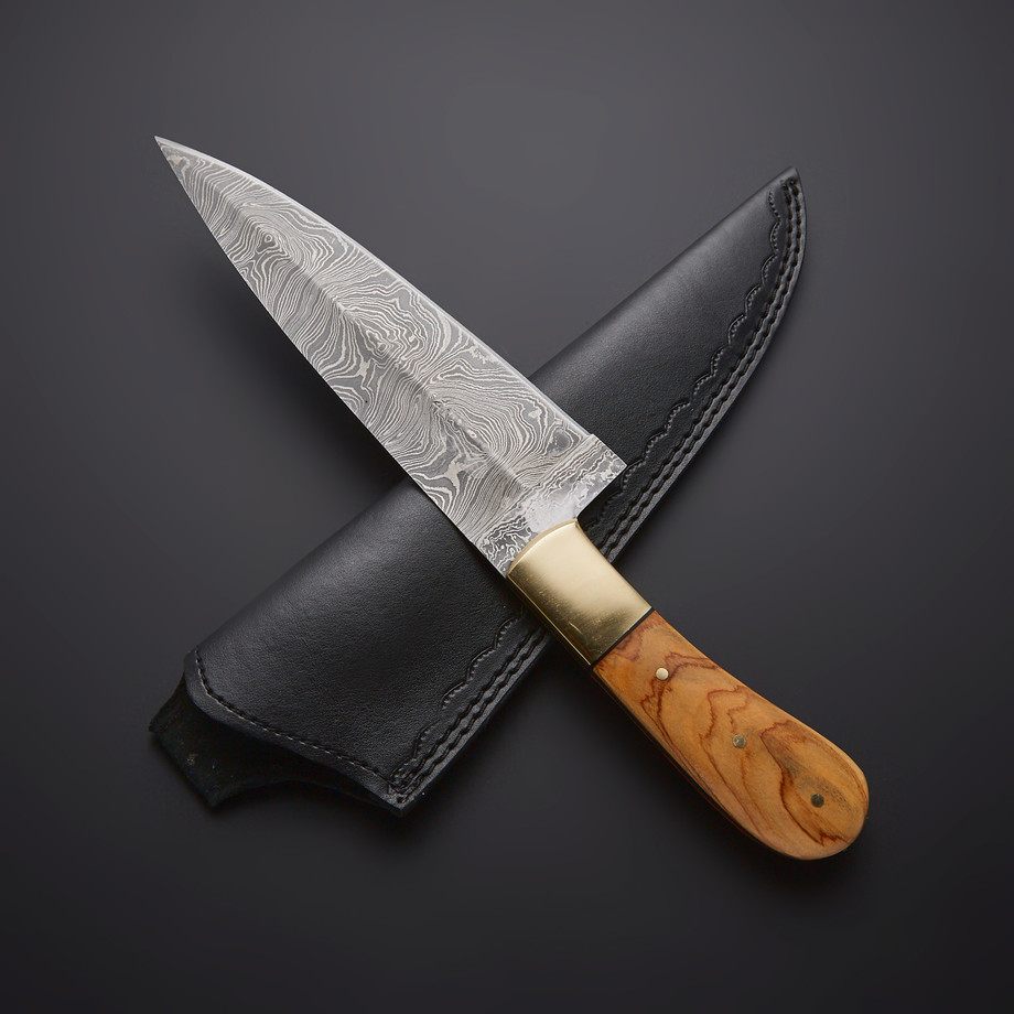 RaB Cutlery - Damascus & D2 Steel Kitchen Knives - Touch of Modern
